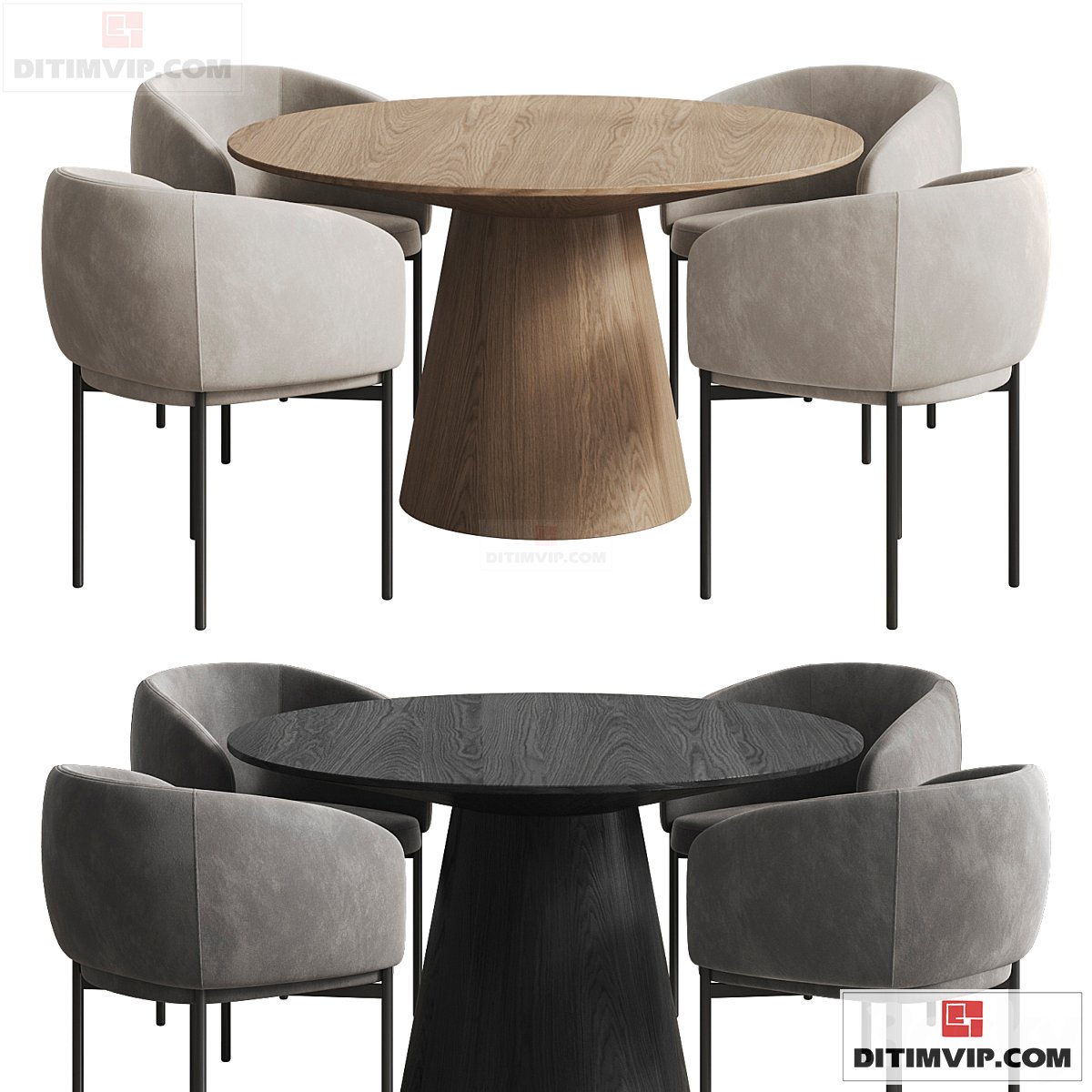 [VIP] Table + Chair-6524679.663b4897d7810-3dsmax - THƯ VIỆN ĐỒ HỌA